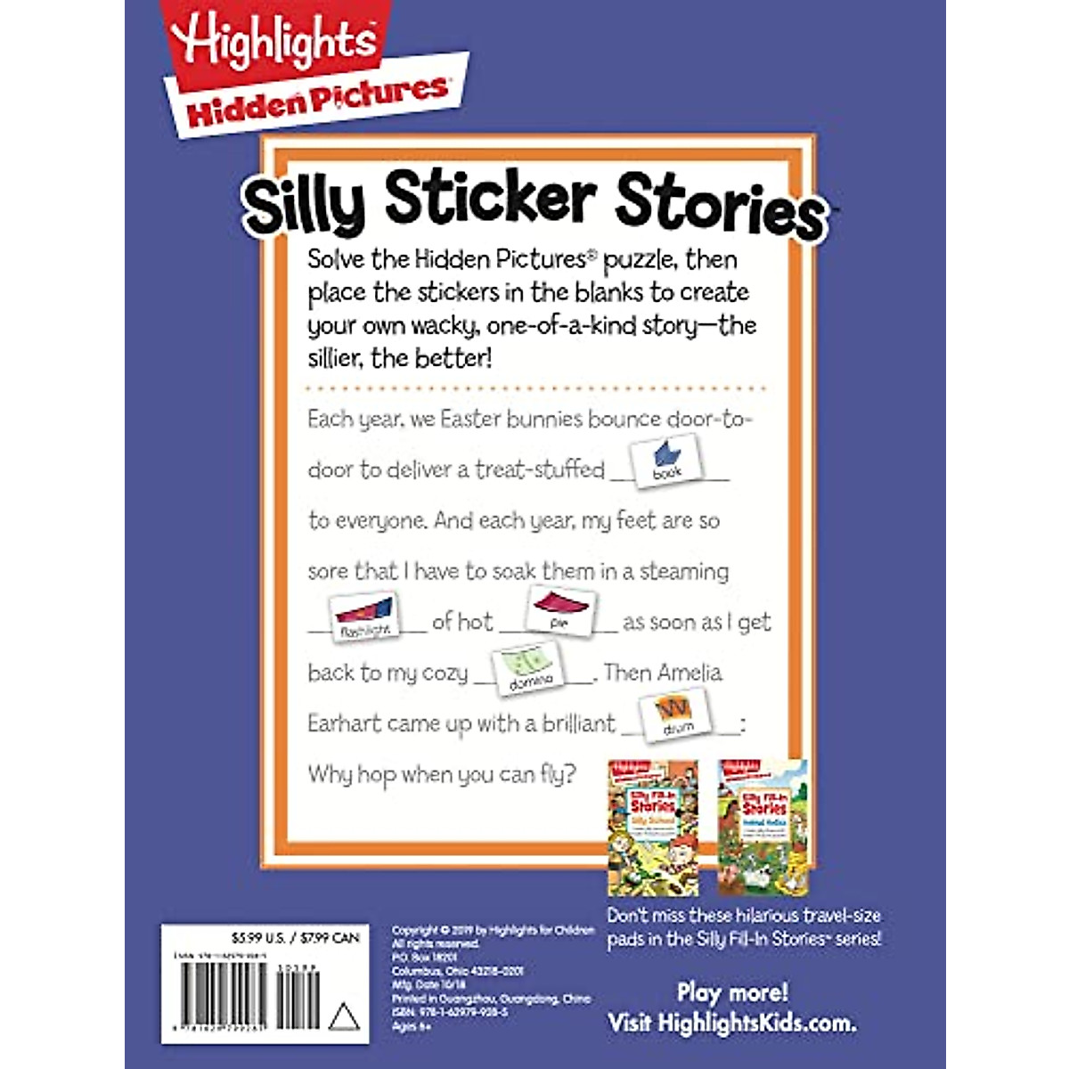 Easter Tales (Highlights Hidden Pictures Silly Sticker Stories)
