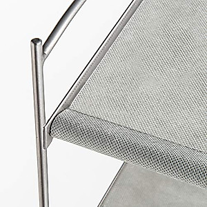 Lynk Vela Stackable Shoe Shelves 2 Tier - Shoe Rack Shelf - Platinum