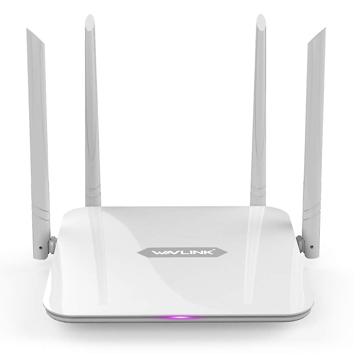 Gigabit WiFi Router,WAVLINK Home Router 1200Mbps WiFi Router,High Power Wireless Wi-Fi Router,Dual Band 5Ghz+2.4Ghz with 2 x 2 MIMO 5dBi Antennas Internet Router