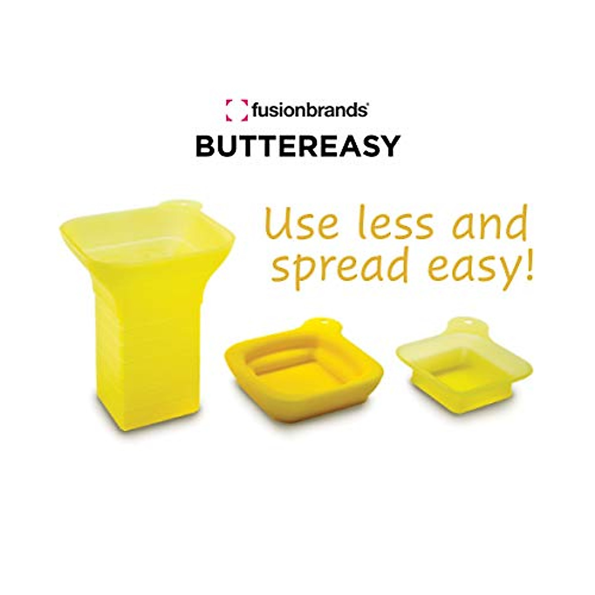 FusionBrands ButterEasy Butter Spreader and Butter Stick Holder - The Simple Way to Spread Butter - Easily Spread Butter on Cookware, Baking Dishes, Corn, Toast and Other Warm Foods