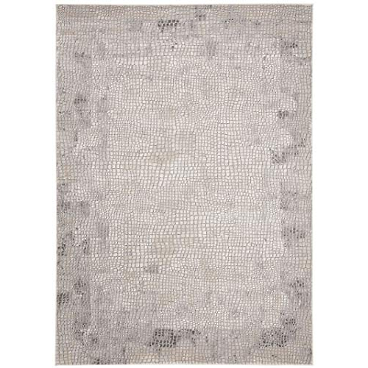 SAFAVIEH Meadow Collection 5'3" x 7'6" TaupeGrey MDW184E Modern Abstract Area Rug