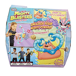 Little Tikes Mighty Blasters Power Bow Pink Toy Blaster with 4 Soft Power Pods for Kids Ages 3 Years and Up
