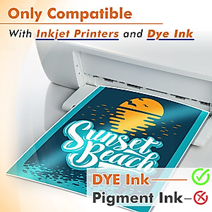 Koala Glossy Thin Inkjet Paper 8.5x11 Inches 100 Sheets Compatible with Inkjet Printer Use DYE INK 115gsm