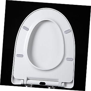 WOONEKY 8pcs Toilet Seat Cover Bidet Toilet Seat Bumper for Home Toilet Seat Bumpers Toilet Seat Bumper Replacement Kit Toilet Lid Seat Pad Bidet Toilet Seat Bumper Replacement Eva Grey