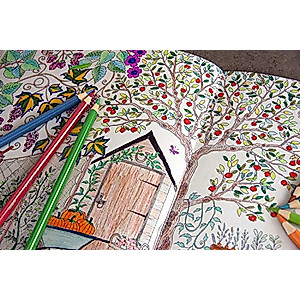 ARTEZA Watercolor Colored Pencils For Adult Coloring, Set of 48 Presharpened, Triangular-Shaped Drawing Pencils for Teens, Art Supplies for Sketching and Painting