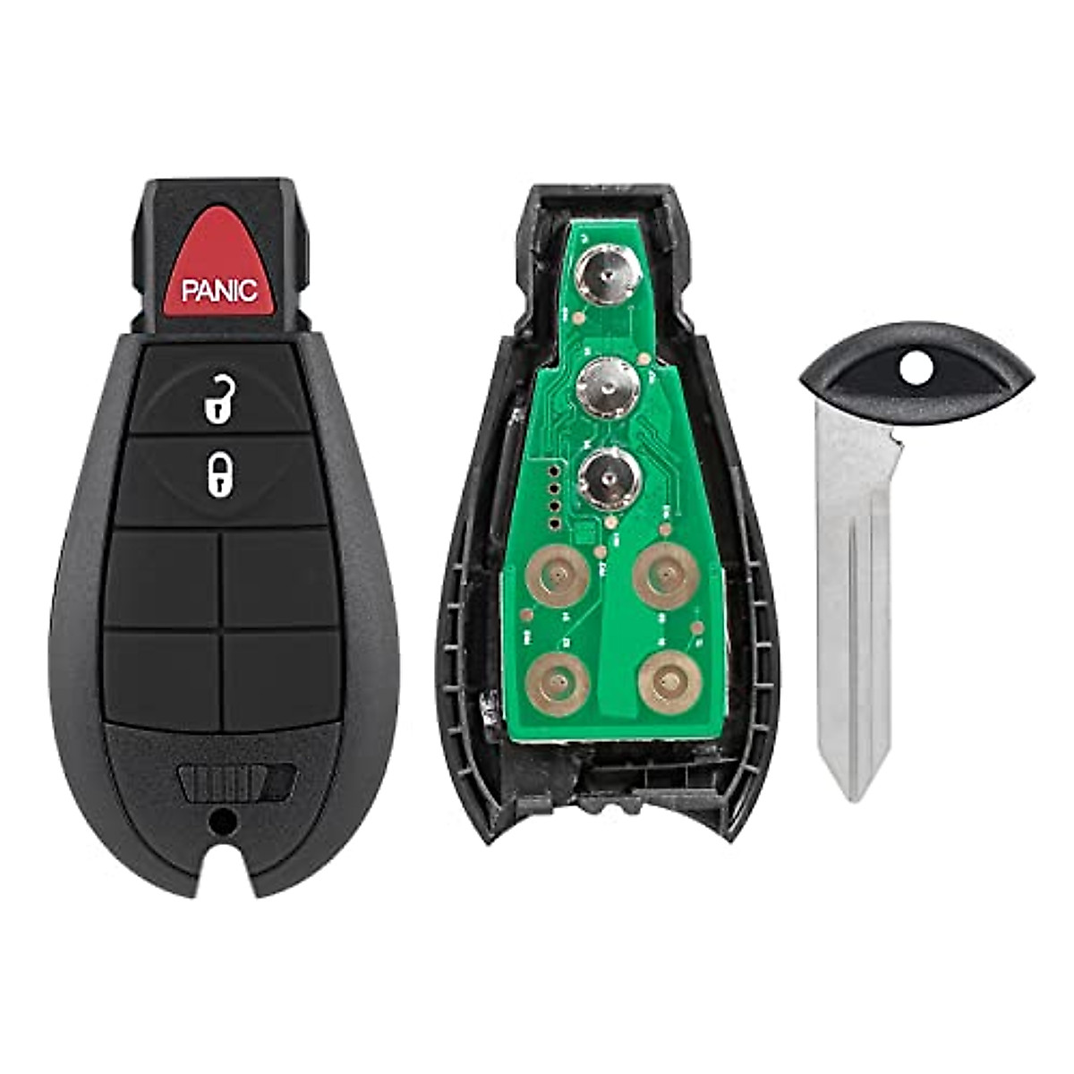 Key Fob Replacement Compatible for Dodge Ram 1500 2013 2014 2015 2016 2017 2018 2019 2020 2021 2500 3500 4500 5500 2013-2018 Pickup GQ4-53T (Pack of 2)