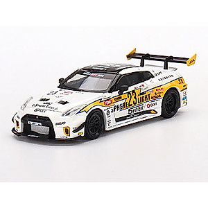 35GT-RR Ver.2 RHD (Right Hand Drive) LB-Silhouette Works GT #23 ALEC Robbins LB Racing Formula Drift (2022) Limited Edition 1/64 Diecast Model Car by True Scale Miniatures MGT00491