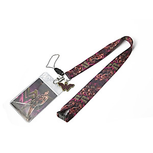 DC Comics Wonder Woman Lanyard with Dangle Action Figure