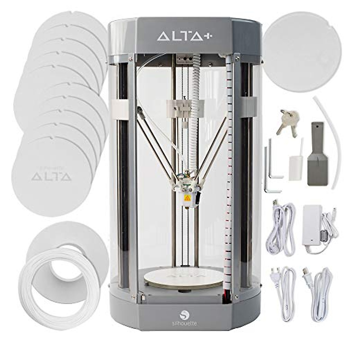 Silhouette Alta Plus 3D Printer Bundle with 7 Color Filament Pack