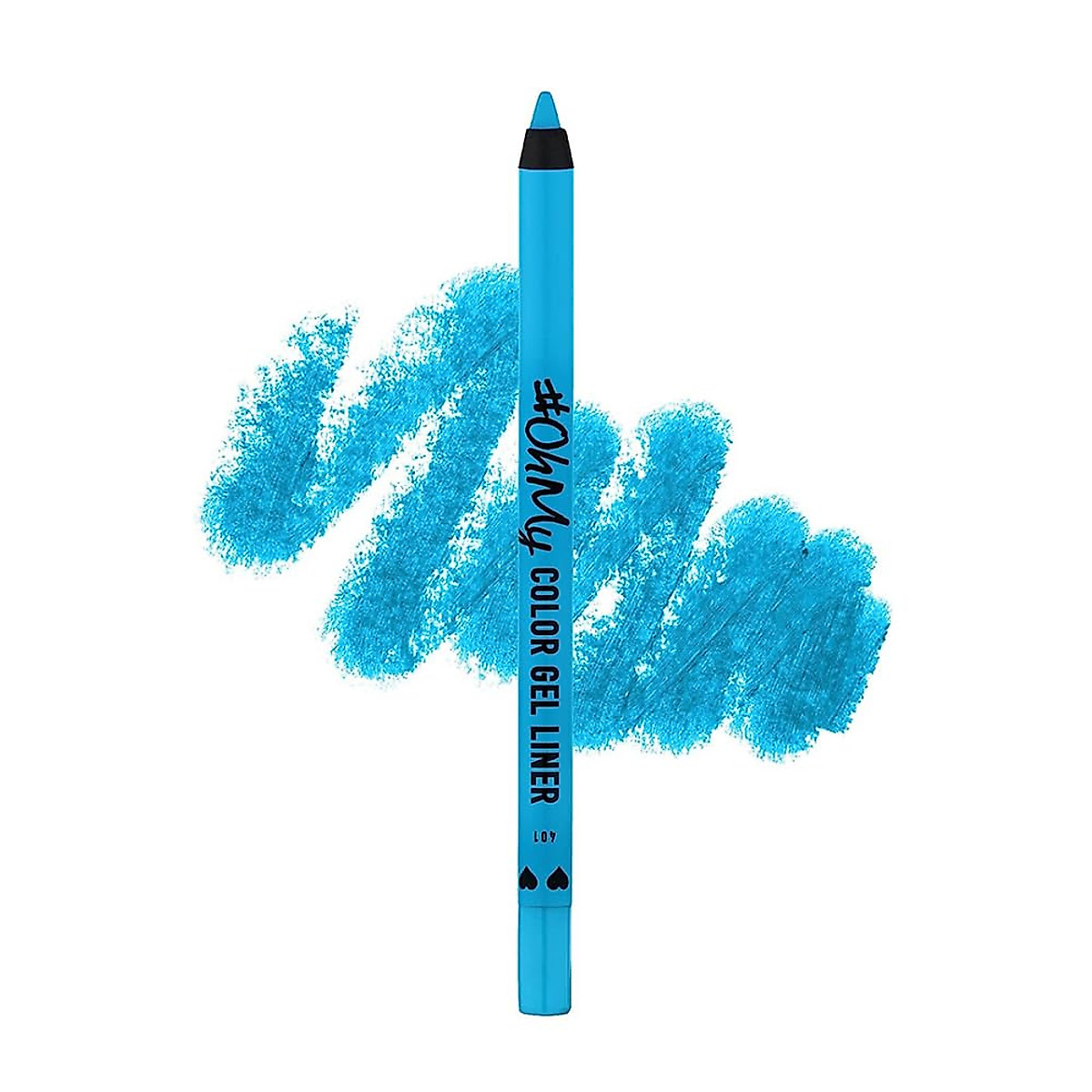 Lamel Oh My Color Gel Eye Liner - Long-Lasting - Waterproof & High Pigmented - Hypoallergenic and Fragrance-Free - Professional Look - Cruelty Free - N.401 (Blue)