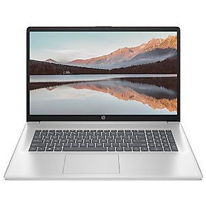 HP Newest 17.3" HD+ Essential Laptop Computer, AMD Ryzen 3 7320U(Beat i3-1215U), 8GB LPDDR5 RAM, 512GB PCIe SSD, Long Battery Life, Numeric Keypad, WiFi, Camera, Fast Charge, Win 11,w/CUE Accessories