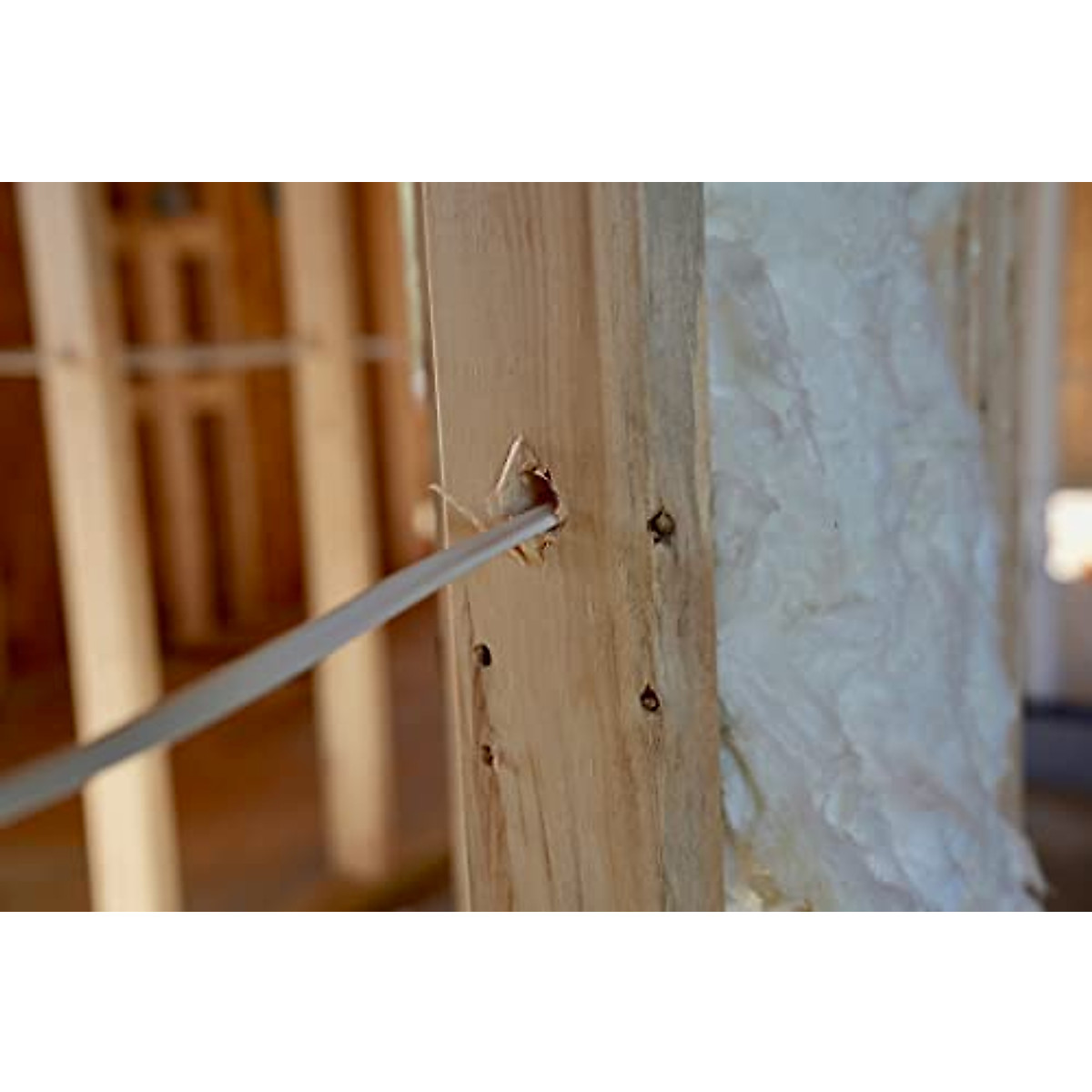 Southwire Romex Brand Simpull Solid Indoor 14/2 W/G NMB Cable 100ft Coil - SW# 28827423