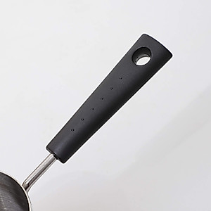 Turkish Coffee Pot, Greek Coffee Pot, Hot Chocolate Pot, Cezve, Ibrik, Briki, Milk Warmer, Butter and Chocolate Melting Pot, Percolator, contemporary design, 20 oz (600 ml) capacity, chrome