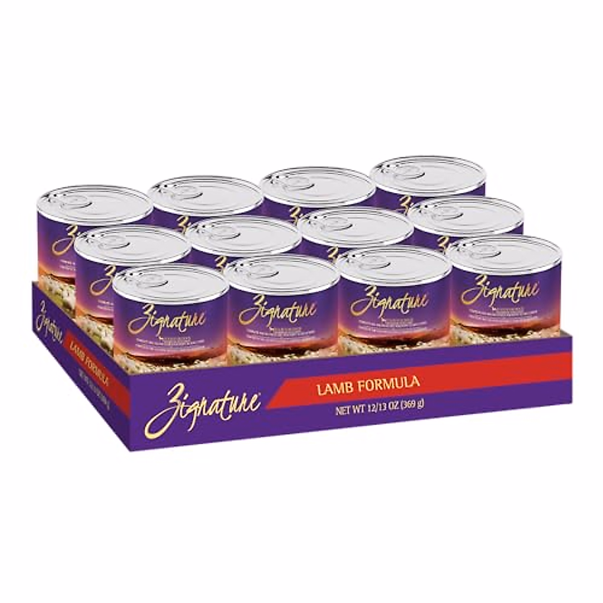 Zignature Lamb Limited Ingredient Formula Wet Dog Food 13oz, case of 12