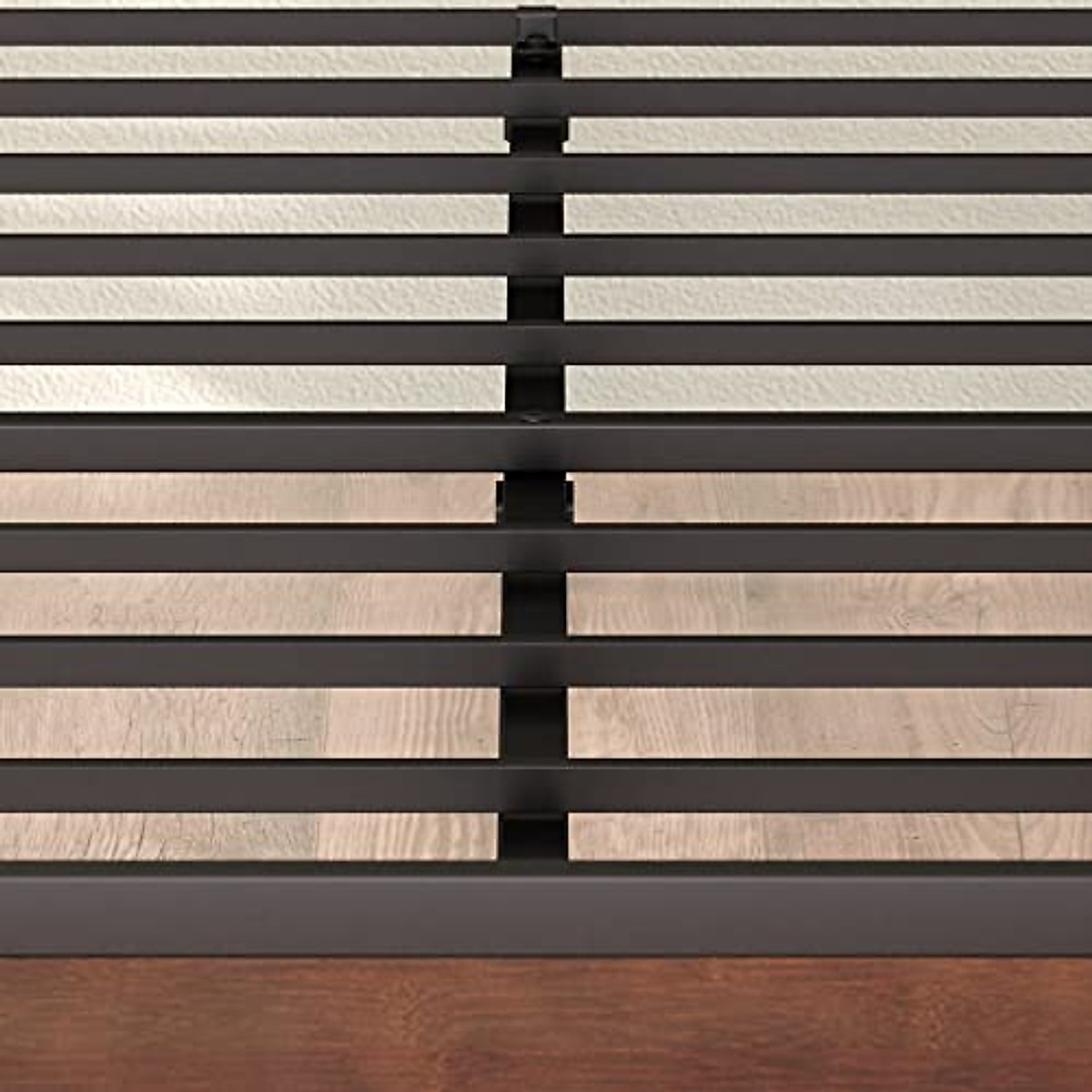 ZINUS Roman Bamboo and Metal Platform Bed Frame / No Box Spring Needed / Easy Assembly, Full