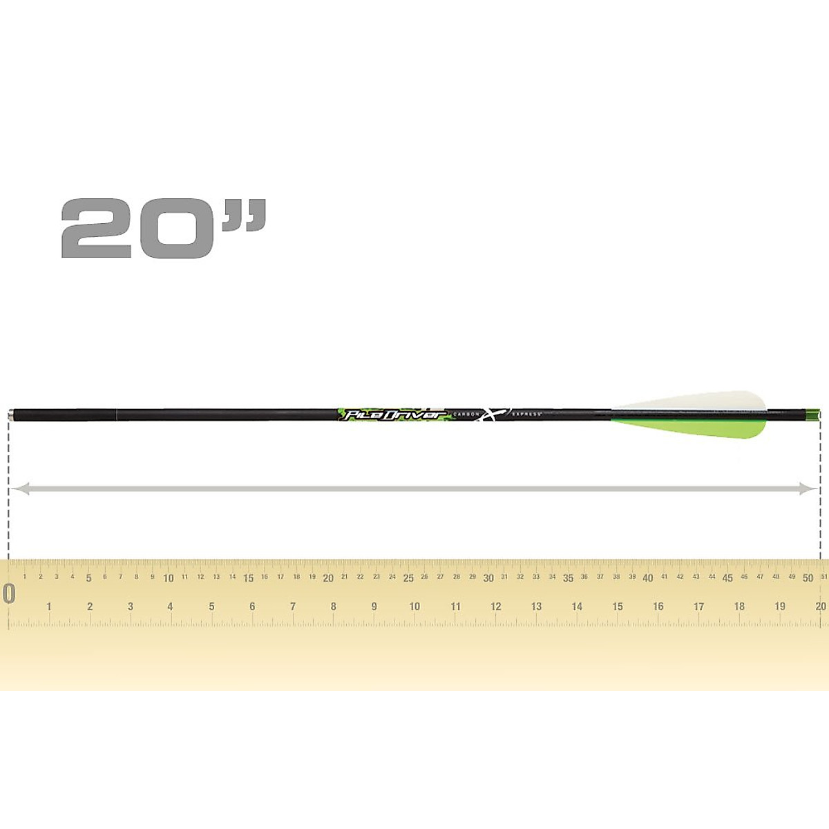 Carbon Express Piledriver Crossbolt 20in. Moon 6pk 52140