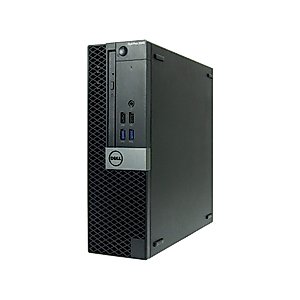 Dell OptiPlex 5040-SFF, Core i7-6700 3.4GHz, 16GB RAM, 480GB Solid State Drive, DVD, Windows 10 Pro 64bit, (Renewed)