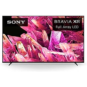 Sony 65 Inch 4K Ultra HD TV X90K Series: BRAVIA XR Full Array LED Smart Google TV (Certified Refurbished)