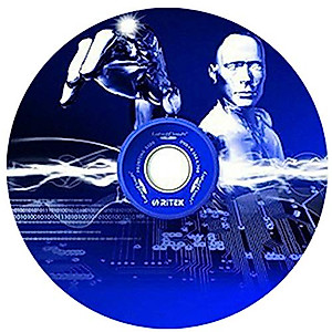 Ritek 10-Pak 4.7GB 16X LabelFlash DVD+Rs (Black, LabelFlash Compatible)