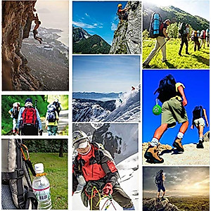 Fire Starter, Easy to Ignite Magnesium Flint for Camping/Hiking/Emergency (2 Pack)