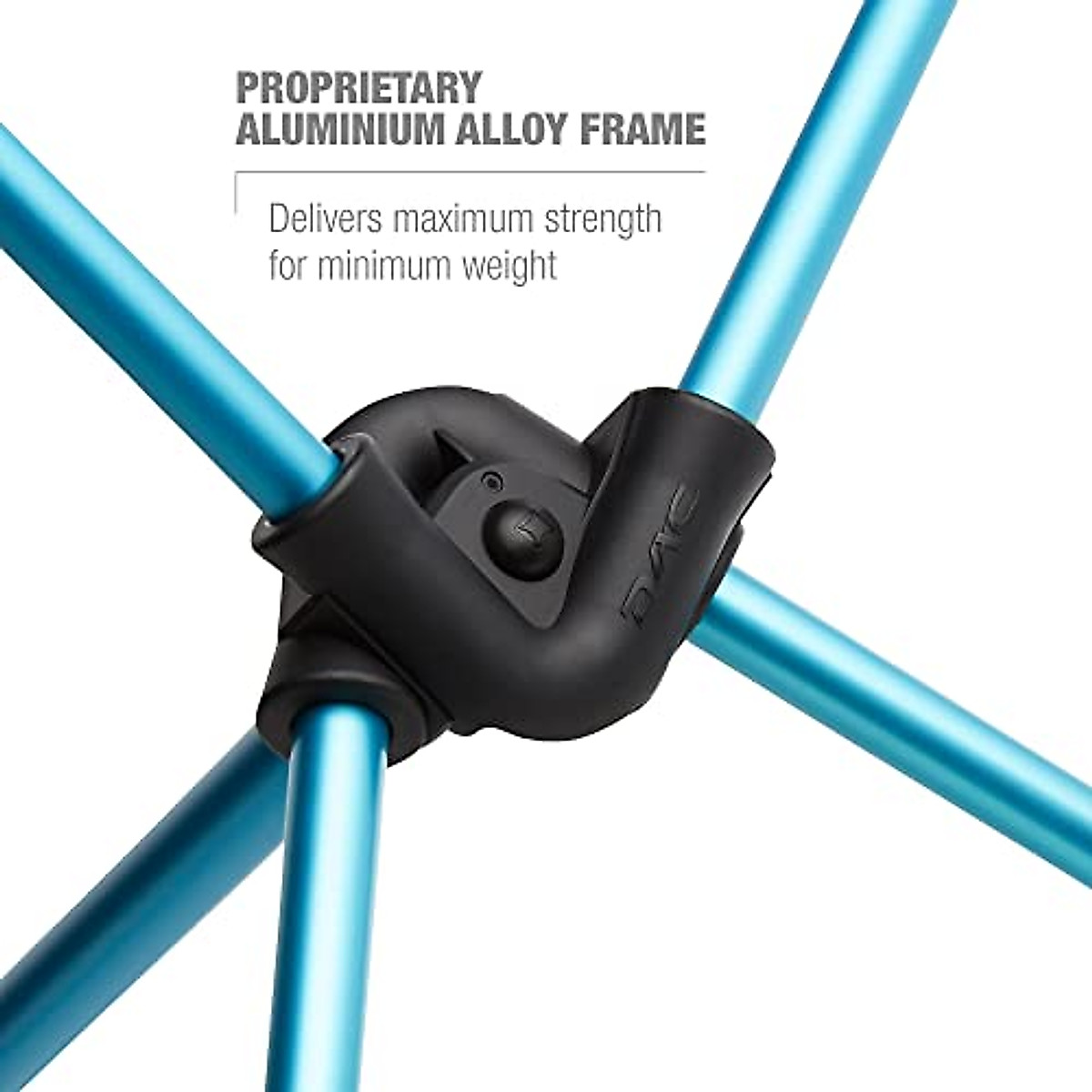 Helinox Chair Two Ultralight, High-Back, Collapsible Camping Chair, Black, with Pockets