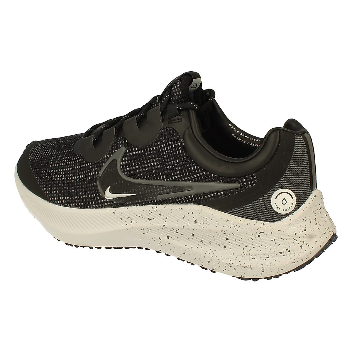 Nike Womens WMNS Zoom Winflo 8 Shield DC3730 001 - Size 7.5W Black/Iron Grey