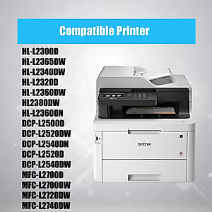 (Drum, Set of 1) 4Benefit Compatible for DR-630 Drum Unit DR630 (12,000 Pages) Used for TN-630 TN-660 DCP-L2520DW L2540DW HL-L2300D L2305W L2320D L2680W MFC-L2700DWD Laser Printer