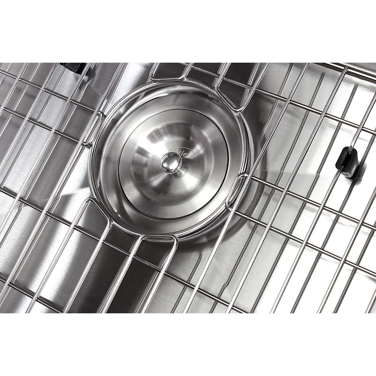 32 Inch Zero Radius Design 16 Gauge Undermount Single Bowl Stainless Steel Kitchen Sink Premium Package