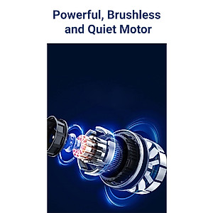 Equator 5lbs White Electric Sweeper Mop Cordless Self Cleaning with Rechargeable Battery