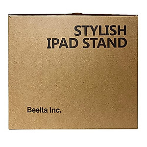 Beelta Tablet Kiosk POS Stand Compatible 10.2” iPad 7 8 9 Generation with 360 Swivel Base