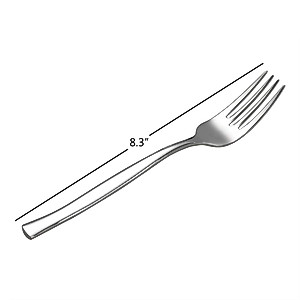 Idotry 12-Piece Stainless Steel Dinner Forks