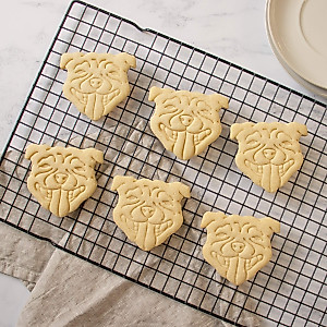 Staffordshire Bull Terrier Face cookie cutter (Staffy), 1 piece - Bakerlogy