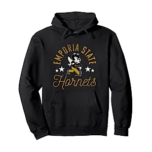 Emporia State University ESU Hornets Logo Pullover Hoodie