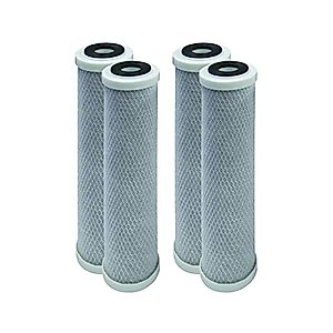 CFS – 4 Pack Premium Fact Universal Whole Home Water Filter Cartridges Compatible with EPW2F Models – Remove Bad Taste & Odor – Whole House Replacement Water Filter Cartridge, White