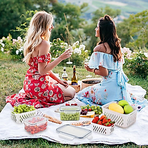 Saymkpesd Fruit Storage Containers for Fridge, Multipurpose Leak Proof Fridge Organizers and Storage with Strainer Fresh Keeper Vegetable Storage Containers for Produce Berry Meat BPA Free