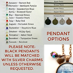 Peter Pan JM Barrie Dream Quote Necklace I'll Always Love You Waiting for You