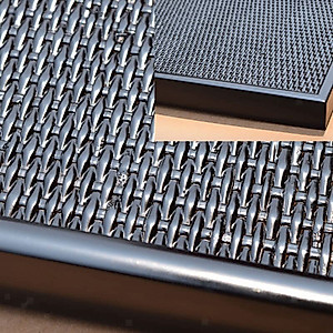 WFHTU Handmade Rattan Wooden Tray Breakfast Tray Service Tray Decorative Tray Fruit Bowl Kitchenware Plate