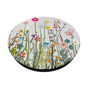 Flower Bouquet Floral Pattern PopSockets Swappable PopGrip