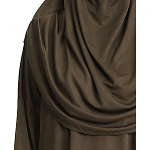 Prien Muslim Dress For Women With Hijab, Abaya, Instant Prayer Clothes Set, Islamic Wear, Dubai Kaftan Jilbab Burqa