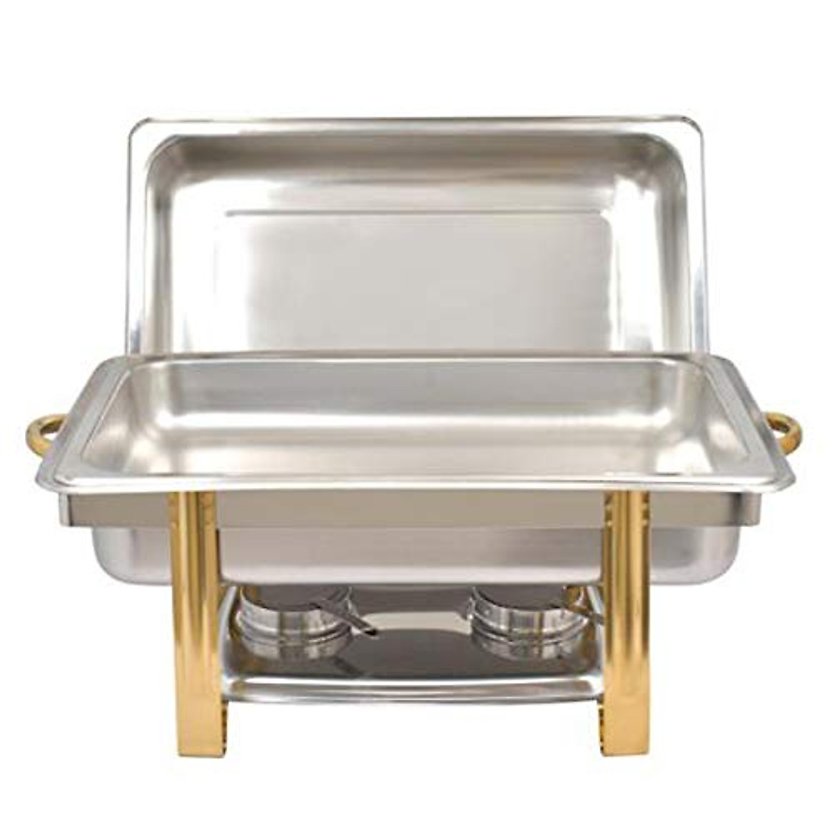 Chafing Dish Buffet Set, 9L Stainless Steel Buffet Servers and Warmers for Party Catering, Chafer Set with Water Pan, Chafing Fuel Holder