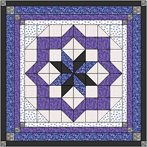 Quilt Kit Constellation Optical Illusion/Precut Ready to Sew/Beginner