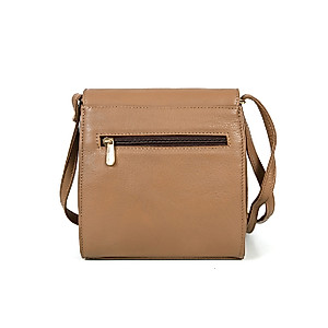 Leather Crossbody Purse for Kids Women Leather Roomy Bag by Aaron Leather Goods (Juárez)