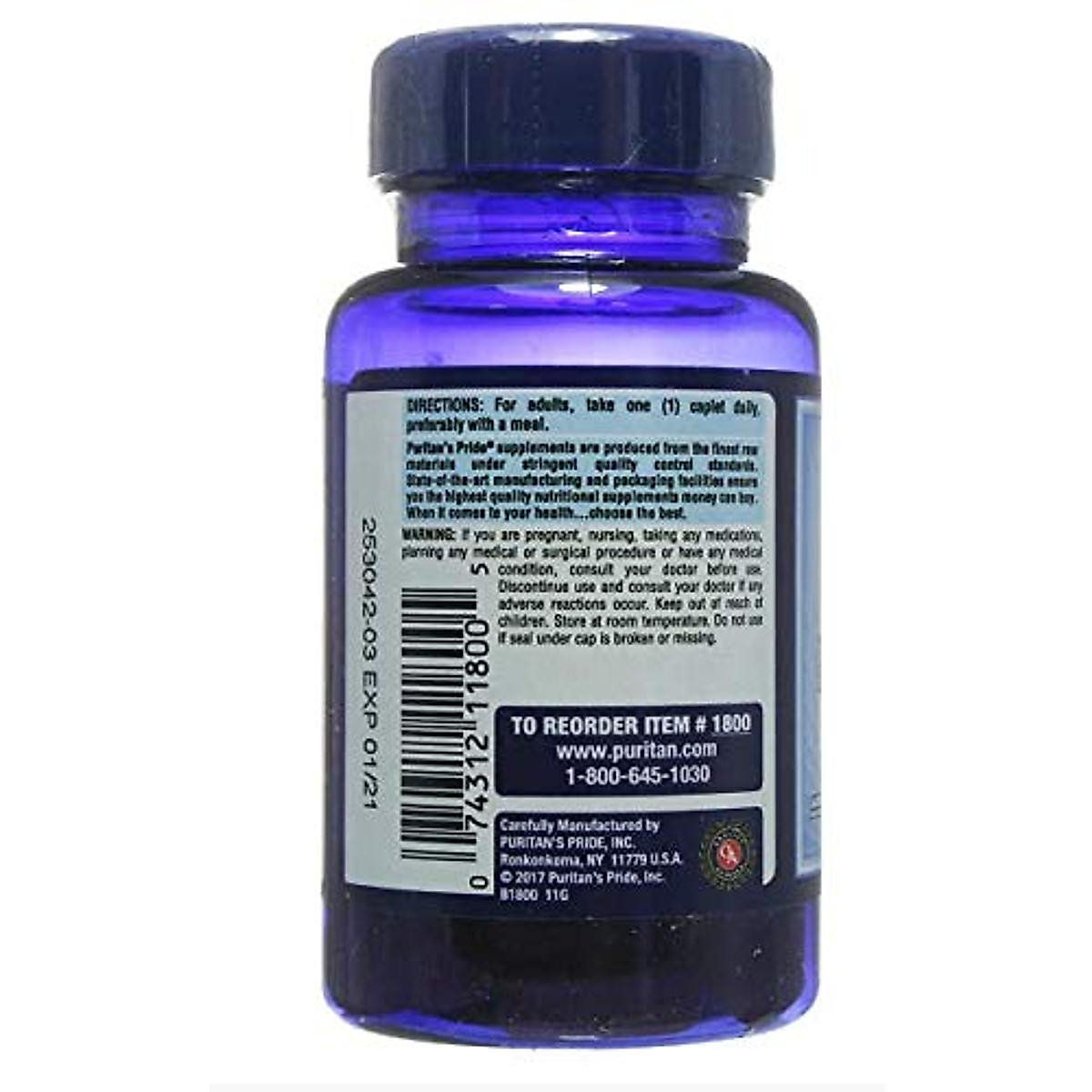 Puritan's Pride Stress Formula