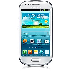 Samsung Galaxy S3 Mini GT-i8200 Factory Unlocked Cellphone, International Version, 8GB, White
