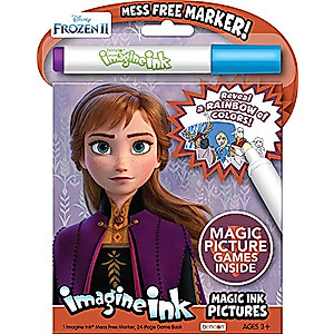 Imagine Ink Magic Pictures Coloring Activity Books Set - Moana, Trolls World Tour & Frozen II
