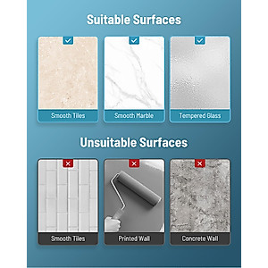 Grab Bars for Bathtubs and Showers, Suction 530 lbs Shower Handles for Elderly Suction, Shower Grab Bars for Seniors, Shower Bars Safety, White, 2 Pack