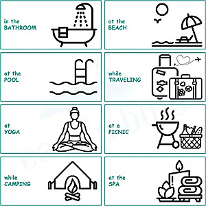 East'N Blue Lara Turkish Cotton Washcloths for Quick Dry, Extra Soft and Absorbent, 4 Pack Washcloth Set (Cream)