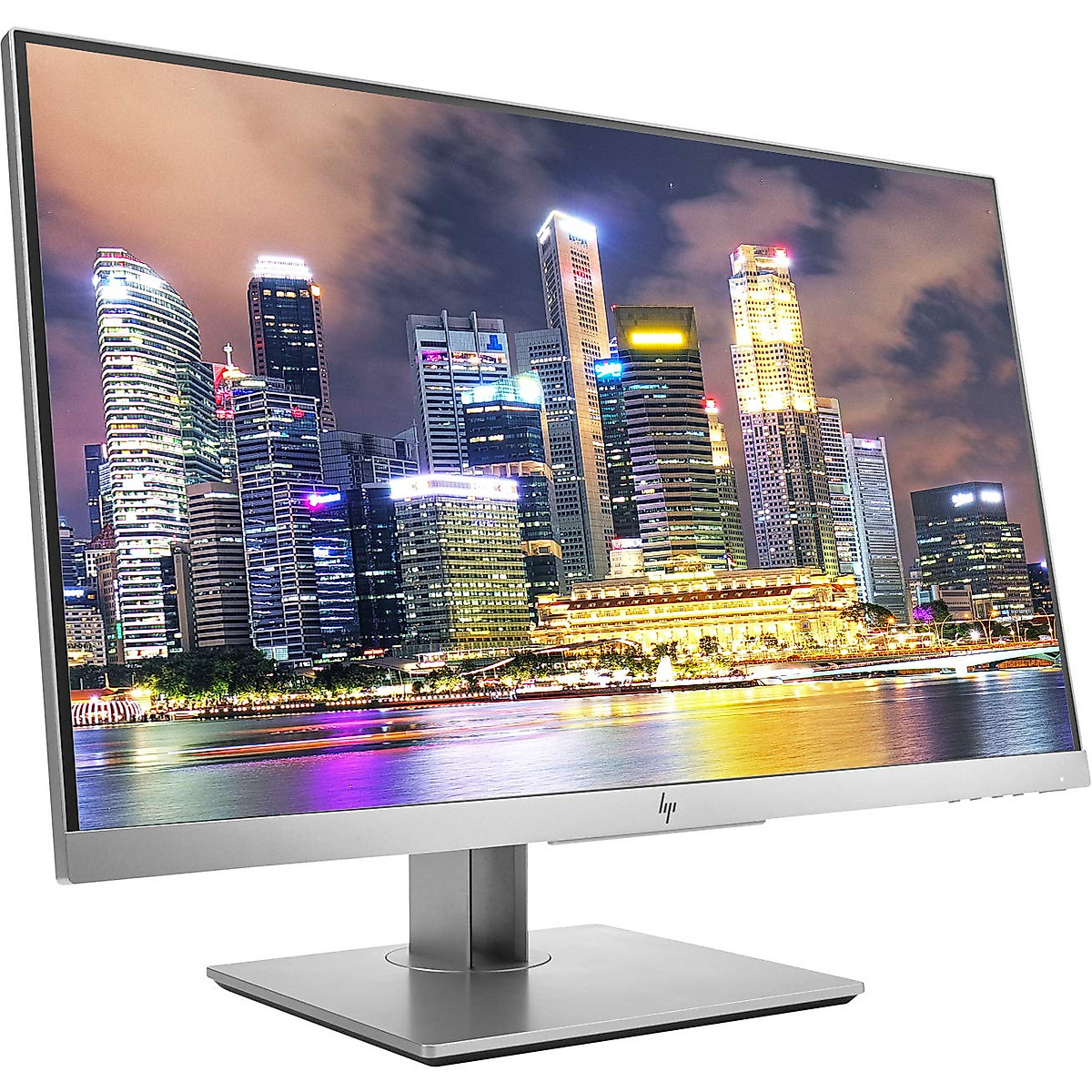 HP E24d G4 24 Inch FHD 1980 x 1080 IPS Docking Monitor with Webcam, HDMI, DisplayPort, USB 3.0, USB-C Bundle with HP E243 Monitor and Desk Mount Clamp Fully Adjustable Dual Monitor Stand