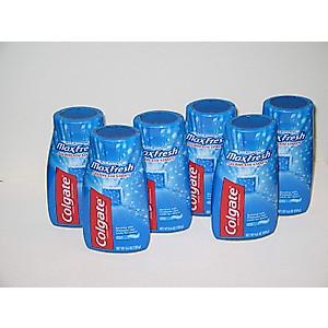 Colgate Maxfresh with Mini Breath Strips 4.6oz (6 Pack)