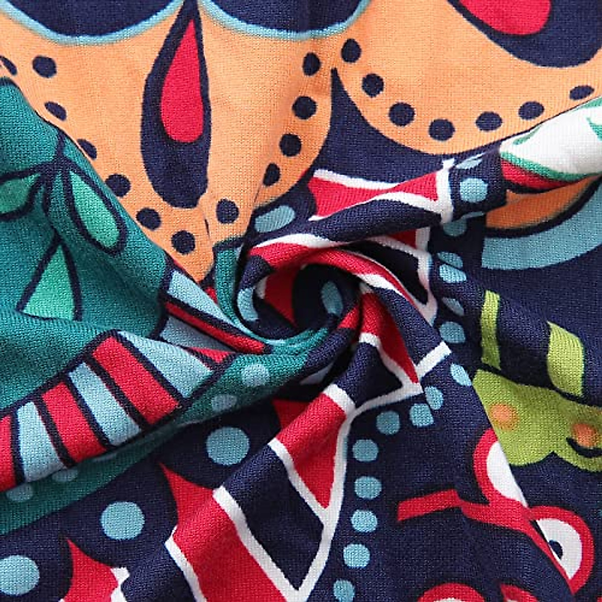 hyha Couch Cover, Floral Pattern, Stretch, Printed, 4 Pieces, Sofa Slipcovers, for 3 Separate Cushion Couch, Washable Furniture Protector for Dogs(Paisley Floral)